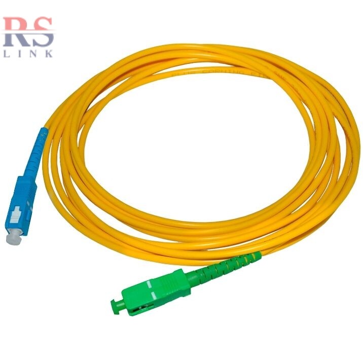 Оптический патчкорд 1,5 m SC (APC)-SC(UPC)